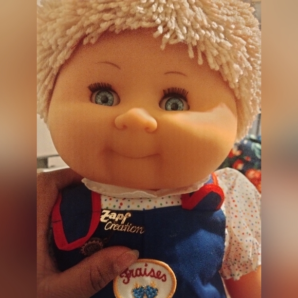 zapf creation | Toys | Rare Vintage Zapf Creation Tolpatsch Doll String ...